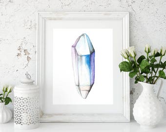 Crystal wall art | Etsy