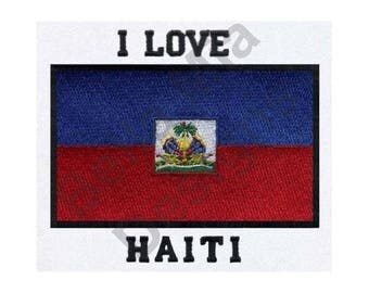 Haitian flag | Etsy