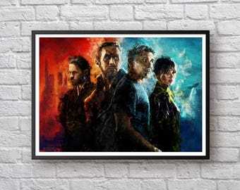 Blade runner canvas | Etsy