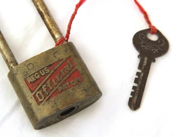 Antique padlock | Etsy