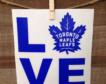 Maple leaf decal | Etsy