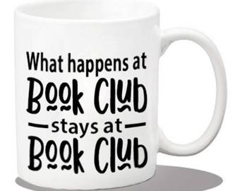 Book club mug | Etsy