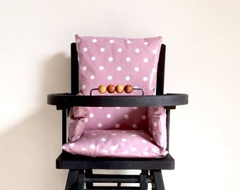 Wooden high chair | Etsy