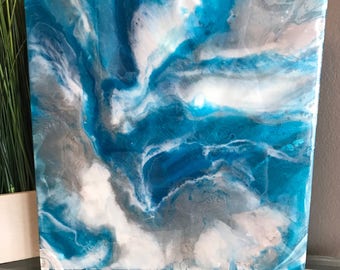 Abstract resin art | Etsy