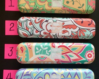 Metal pencil case | Etsy