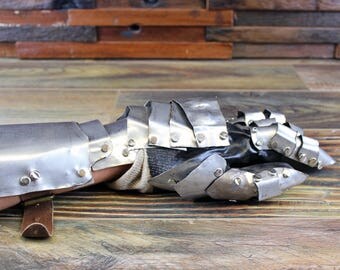 Medieval gauntlets | Etsy