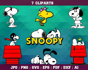 Snoopy svg | Etsy