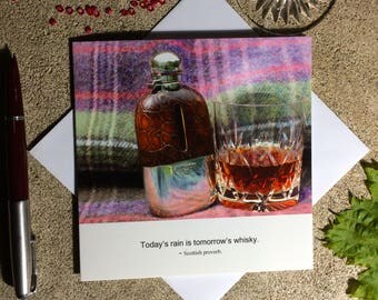 Whiskey card | Etsy