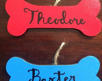 Custom dog name | Etsy