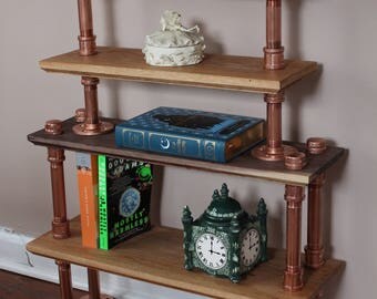 Copper pipe shelf | Etsy