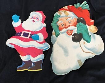 Santa cut out | Etsy