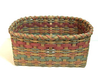 Split oak basket | Etsy