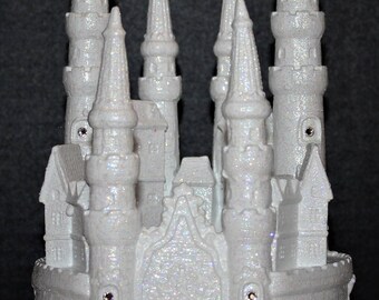 Castle cake topper | Etsy
