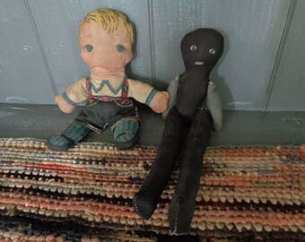 Vintage cloth doll | Etsy