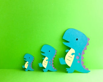 Dinosaur cut outs | Etsy