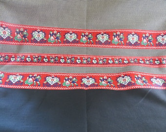 Border print fabric | Etsy