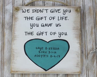 Adoption sign | Etsy