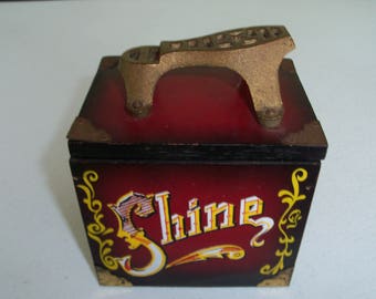 Shoe shine box | Etsy