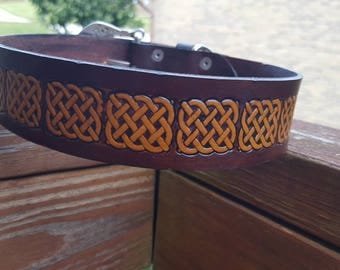 Celtic dog collar | Etsy
