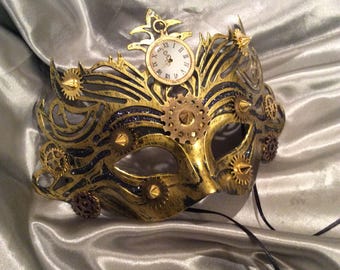 Steampunk masks | Etsy
