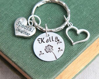 Daughter keychain | Etsy