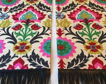 Fringed curtains | Etsy