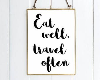 Food quote | Etsy