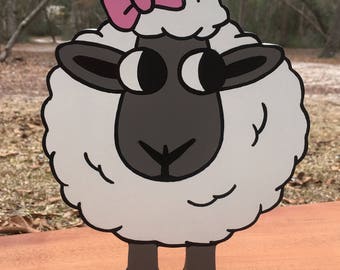 Sheep cutouts | Etsy