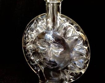 Glass sun face | Etsy
