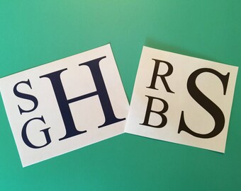 Mens monogram | Etsy