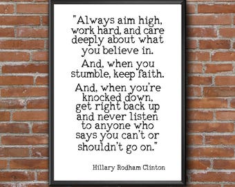 Aim high poster | Etsy