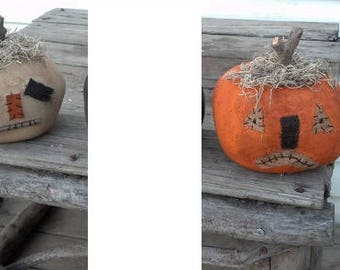 Primitive pumpkin | Etsy