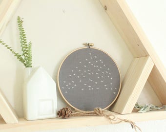 Contemporary Embroidery by OlanderCo on Etsy