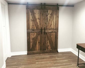 Barn door decor | Etsy