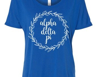 Alpha delta pi shirt | Etsy