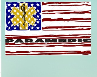 Paramedic flag | Etsy
