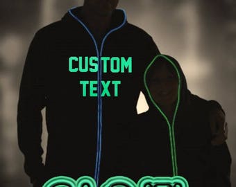 Light up hoodie | Etsy