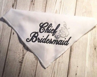 Dog wedding bandana | Etsy