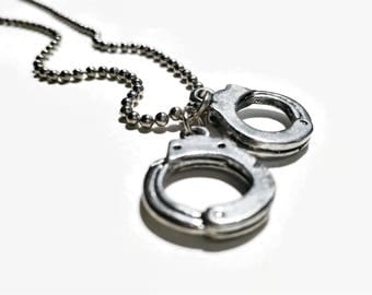 Handcuff necklace | Etsy
