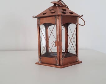 Copper lantern | Etsy