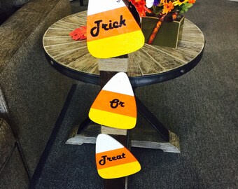 Candy corn sign | Etsy