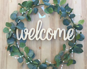 Modern wreath | Etsy