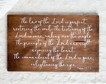 Bible verse sign | Etsy