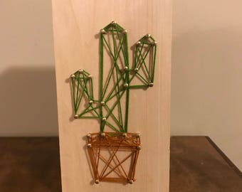 Cactus string art | Etsy