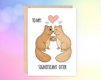 Significant otter | Etsy