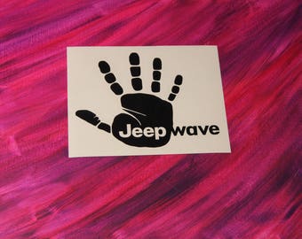 Jeep wave | Etsy