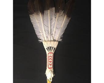 Eagle feather fan | Etsy