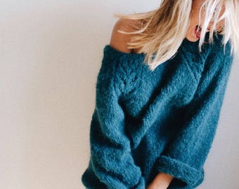 Alpaca wool sweater | Etsy