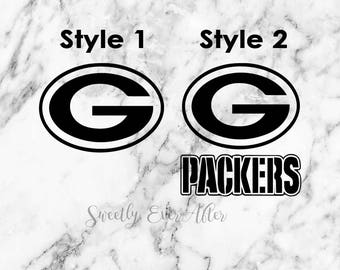Packers decal | Etsy
