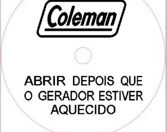 Coleman decal | Etsy